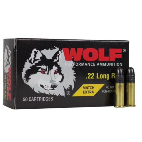 SK Long Range Match Rimfire Ammunition .22 LR 40 gr LRN 1106 fps 50/ct