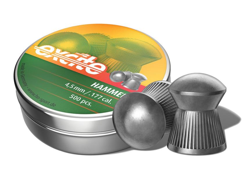 Hatsun Excite Hammer Domed/Round Nose Pellets .177 cal 500/ct