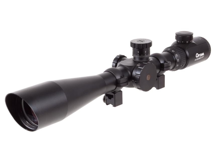 Hatsan Optima Air Rifle Scope - 8-32x50E-SFT 30mm Illum Mill-Do...