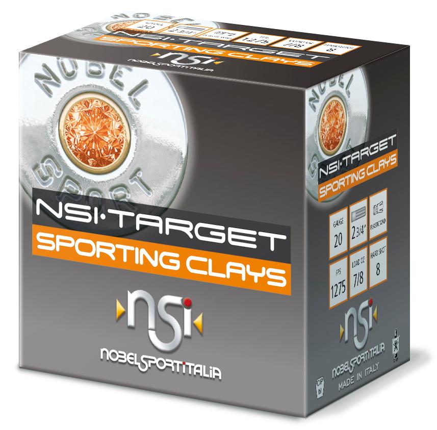 Noble Sport Target Sporting Clays Shotshells 20 ga 2-3/4" 7/8 o...