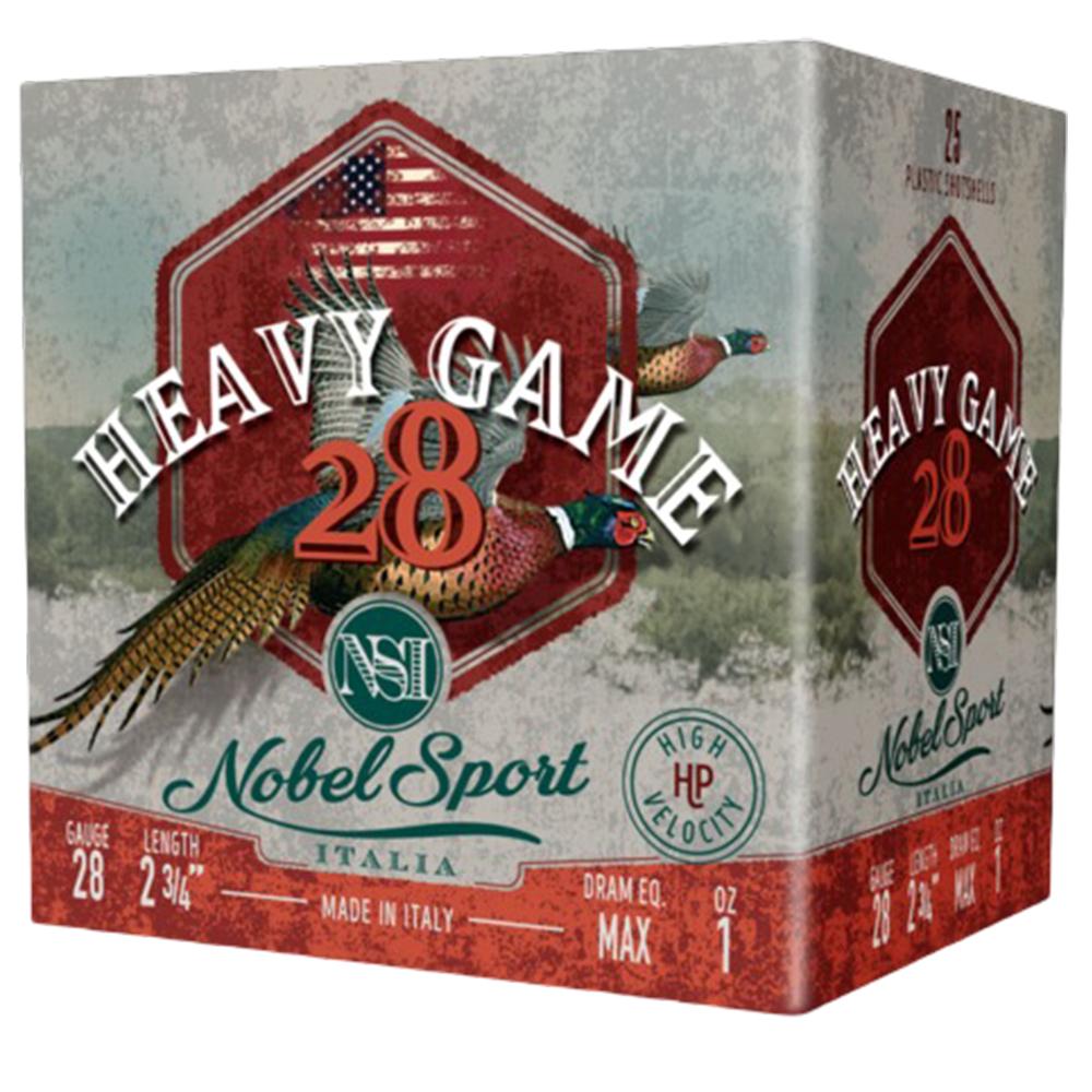 Nobel Sport 28 T3 Shotshells 28 ga 2-3/4" 1 oz 1205 fps #8 25/ct