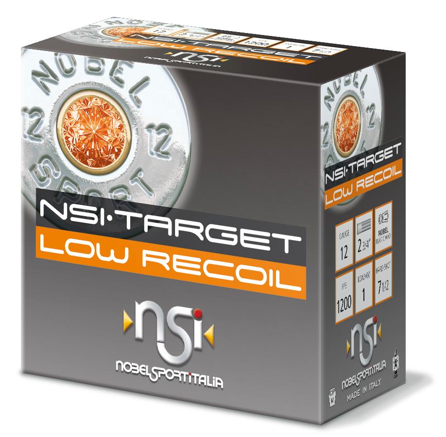 Noble Sport Target Low Recoil Shotshells 12 ga 2-3/4" 1 oz 1200...