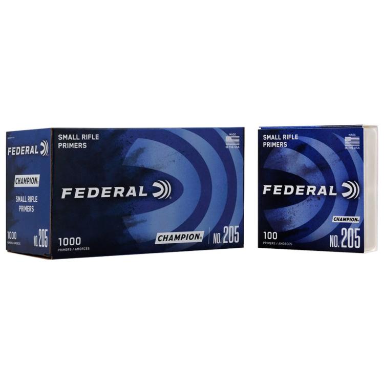 Federal Premium Champion Centerfire Small Rifle Primers 1000 ct