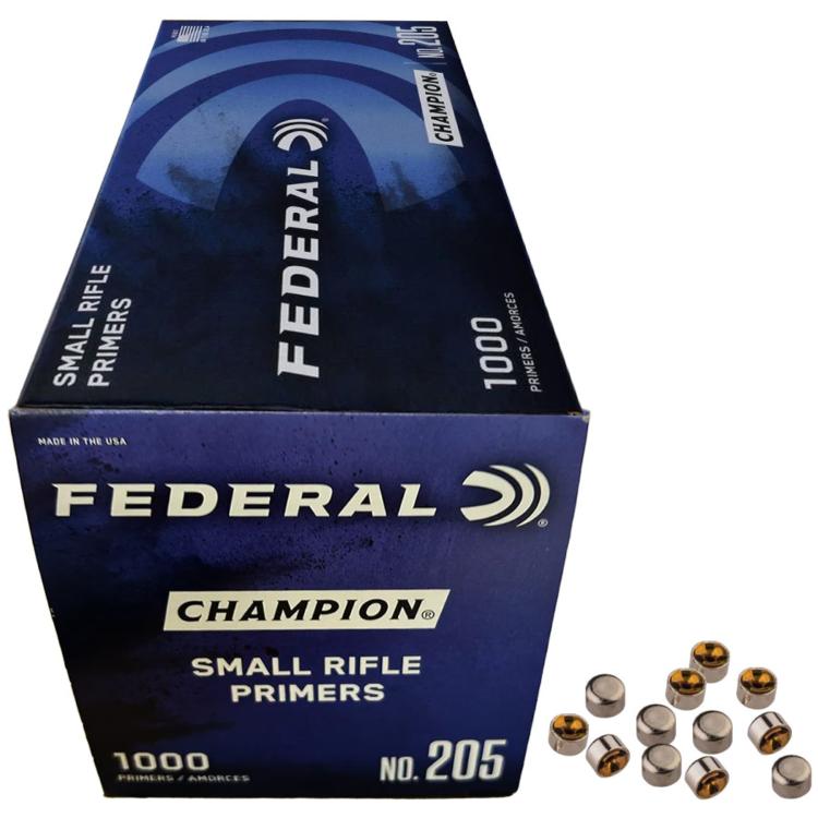 Federal Premium Champion Centerfire Small Rifle Primers 1000 ct