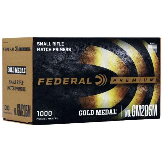 Federal Gold Medal (GM) 205M Primers [In Stock]