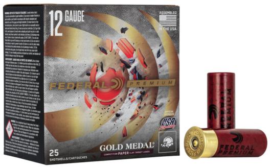 Federal Gold Medal Grand Paper Shotshells 12 ga 2-3/4" 1oz 1290...