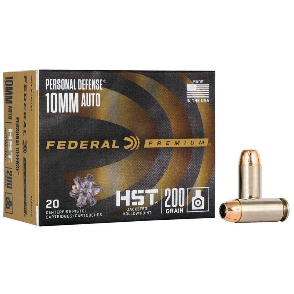 Federal Premium Personal Defense HST Handgun Ammunition 10mm AU...