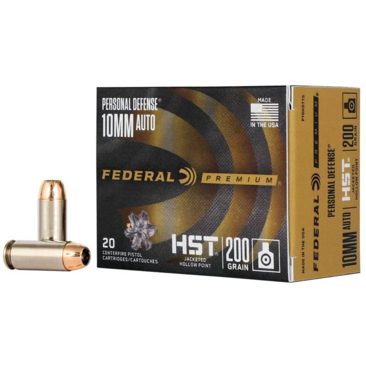 Federal Premium Personal Defense HST Handgun Ammunition 10mm AU...