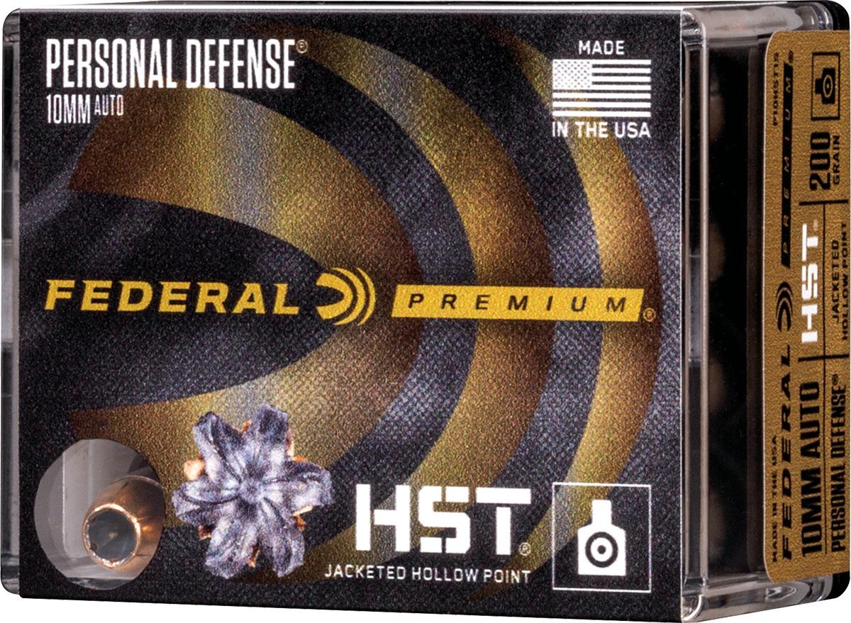 Federal Premium Personal Defense HST Handgun Ammunition 10mm AU...