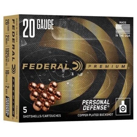 Federal Personal Defense Shotshells w/Flitecontrol 20ga 2-3/4" 10 Plts ...