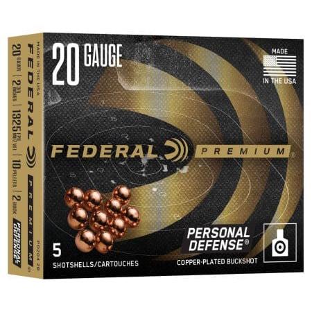 Federal Personal Defense Shotshells w/Flitecontrol 20ga 2-3/4" 10 Plts ...