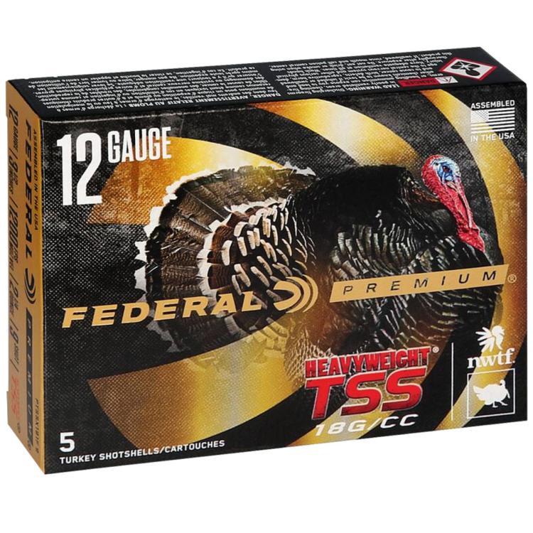Federal Heavyweight TSS 12ga 3.5" 2-1/4oz 1200 fps #7 5/ct