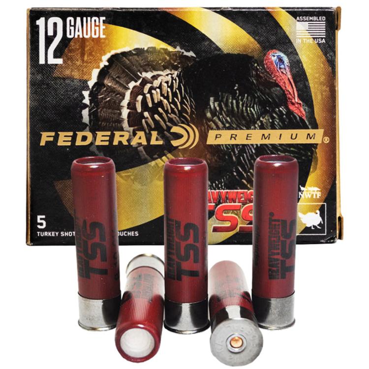 Federal Heavyweight TSS 12ga 3.5" 2-1/4oz 1200 fps #7 5/ct