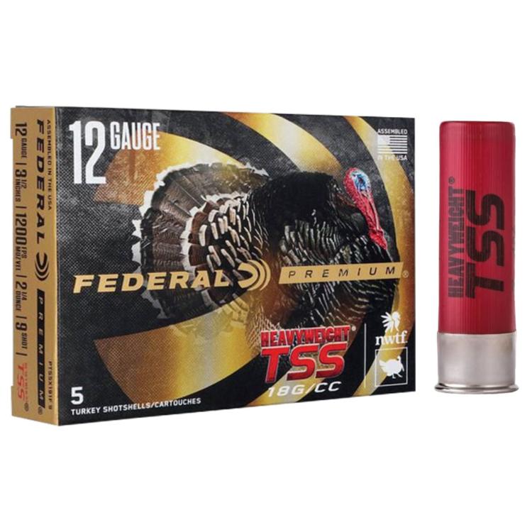 Federal Heavyweight TSS 12ga 3.5" 2-1/4oz 1200 fps #7 5/ct