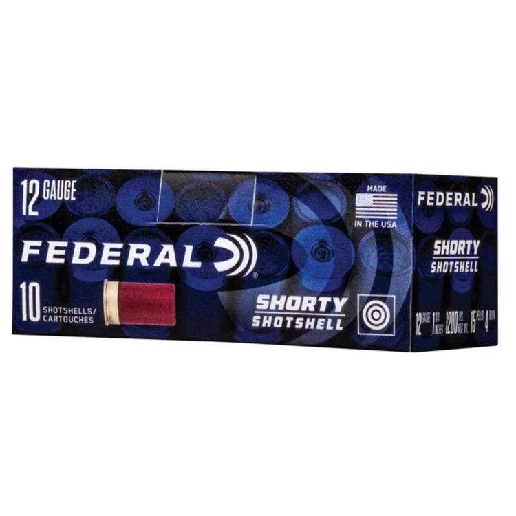 Federal Mini Shotshell 12ga 1-3/4" 8 Buckshot 10/ct