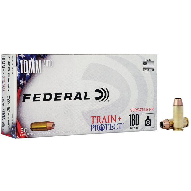 Federal Train + Protect Handgun Ammunition 10mm Auto 180gr VHP 1175 fps ...