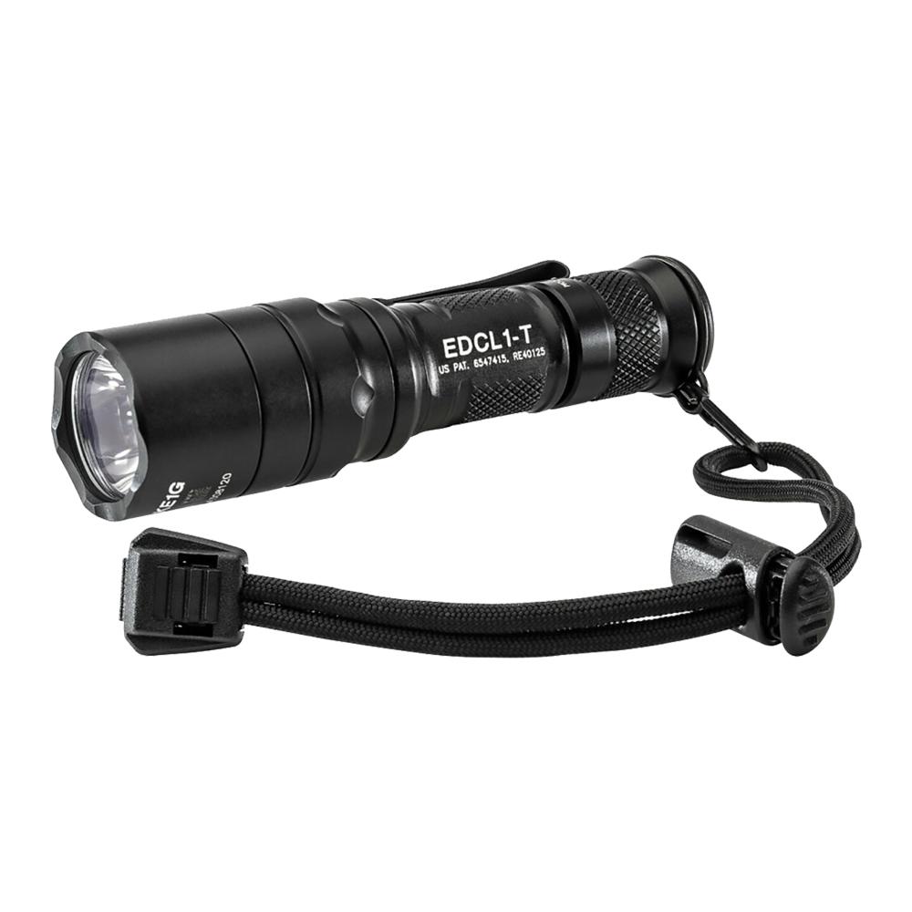 Surefire EDCL1-T Dual Output Everyday Carry Flashlight 500 Lumens Black