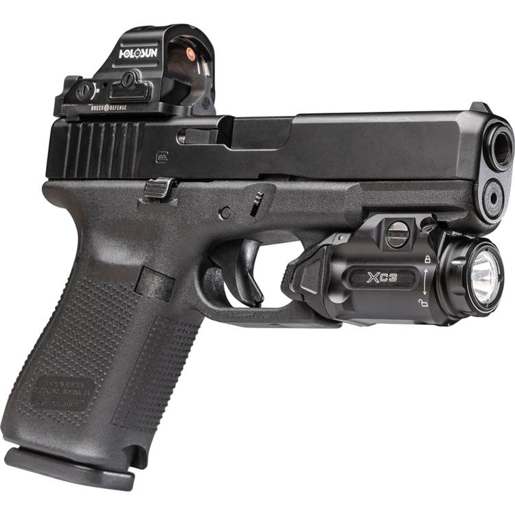 Surefire XC3 Handgun Weapon Light 550 Lumens Black