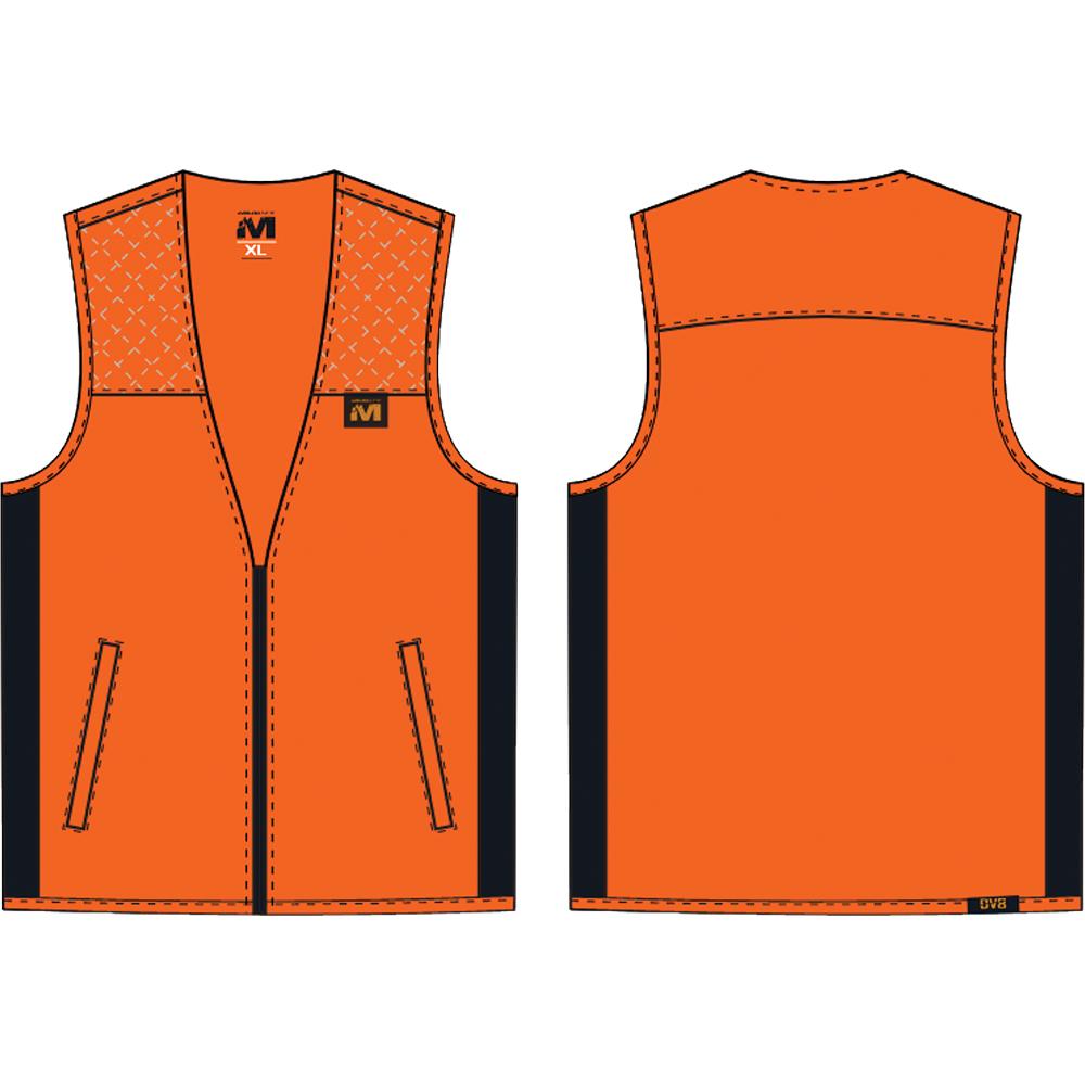 Muddy DV8 Lightweight Hunting Vest Blaze Orange