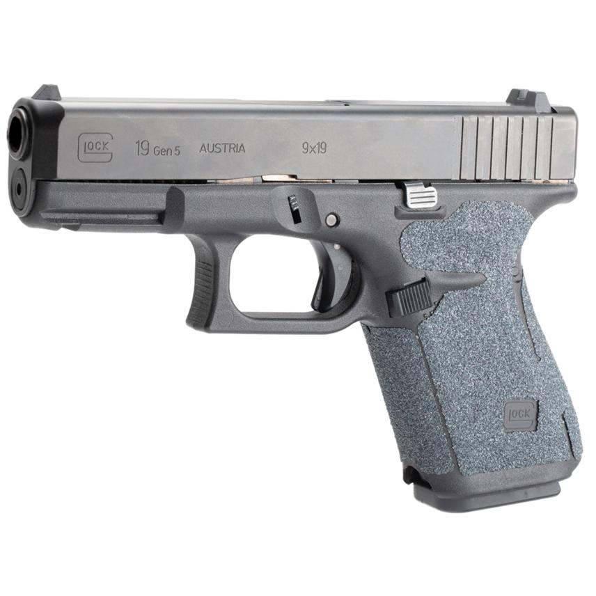 Wrapter Grit Adhesive Grip Glock Gen 5 Glock 19, 19MOS, 44 Black