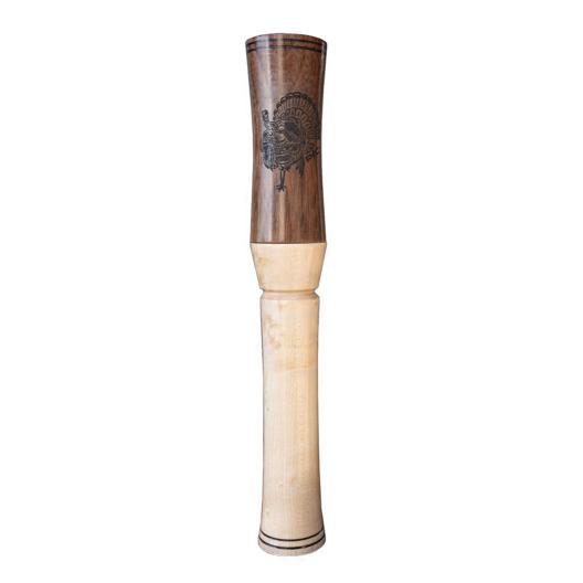 Higdon Beau Brooks Signature Series Gobble Flute Turkey Call Walnut Maple