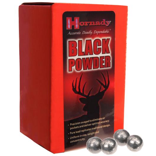 Hornady .45 Cal .440" Lead Round Balls 100/ct for Muzzleloaders
