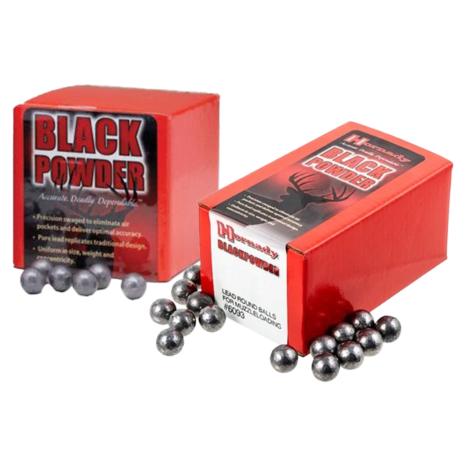 Hornady .45 Cal .440" Lead Round Balls 100/ct for Muzzleloaders