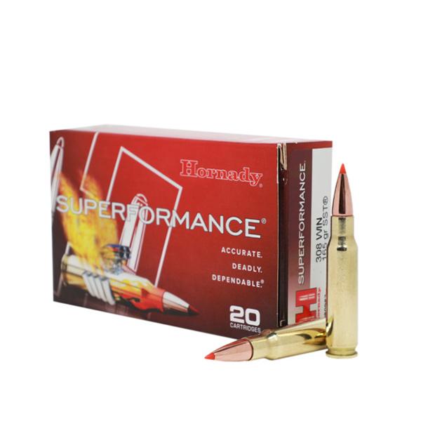 Hornady Superformance Rifle Ammunition .300 Savage 150 gr SST 2...