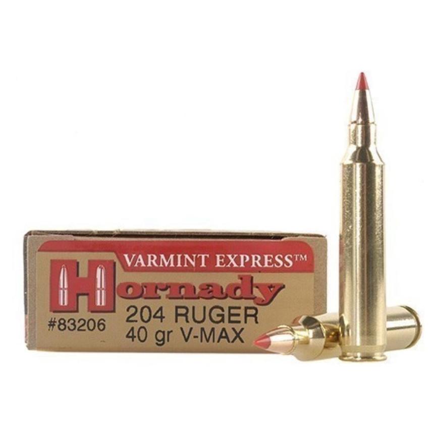 Hornady Varmint Express Rifle Ammunition .204 Ruger 40 gr V-MA...