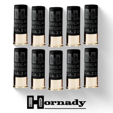 Hornady 12 Ga 8 Pellet 00 Buckshot - Self Defense Ammo