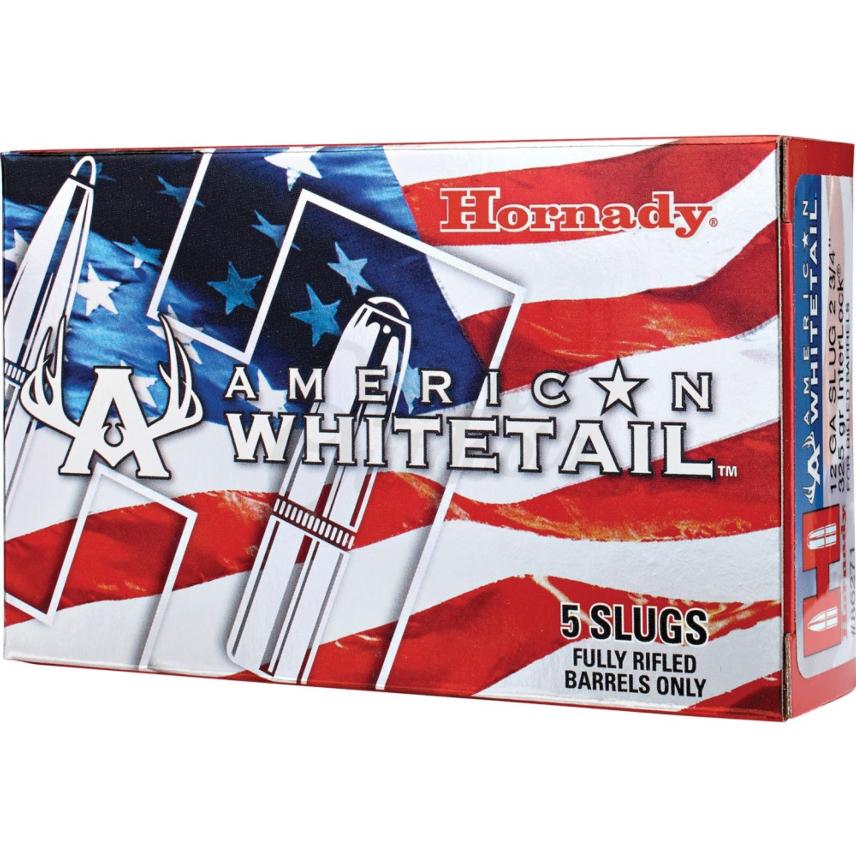 Hornady American Whitetail Shotshell Slug 12 ga 325 gr Interlo...