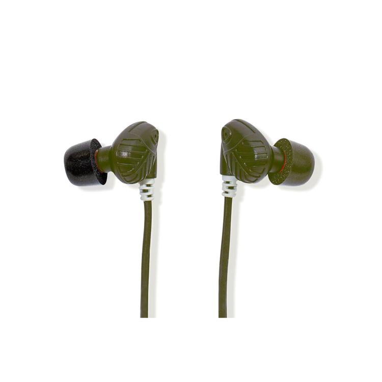 Impact In-Ear Passive Hear Through Technology Earbuds - Black