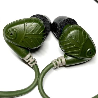 Impact In-Ear Passive Hear Through Technology Earbuds - Black