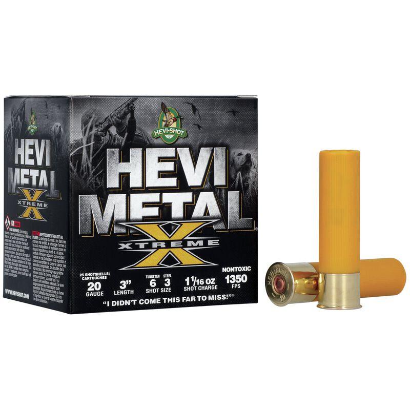HEVI-Shot HEVI-Metal Xtreme Shotshell 20ga 3" 1-1/16oz 1350 fps #3 ...