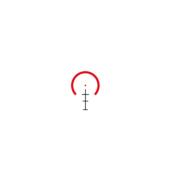 Hawke Red Dot Prism Sight 6x36 5.56 BDC Dot Reticle Black