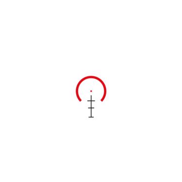 Hawke Red Dot Prism Sight 6x36 5.56 BDC Dot Reticle Black