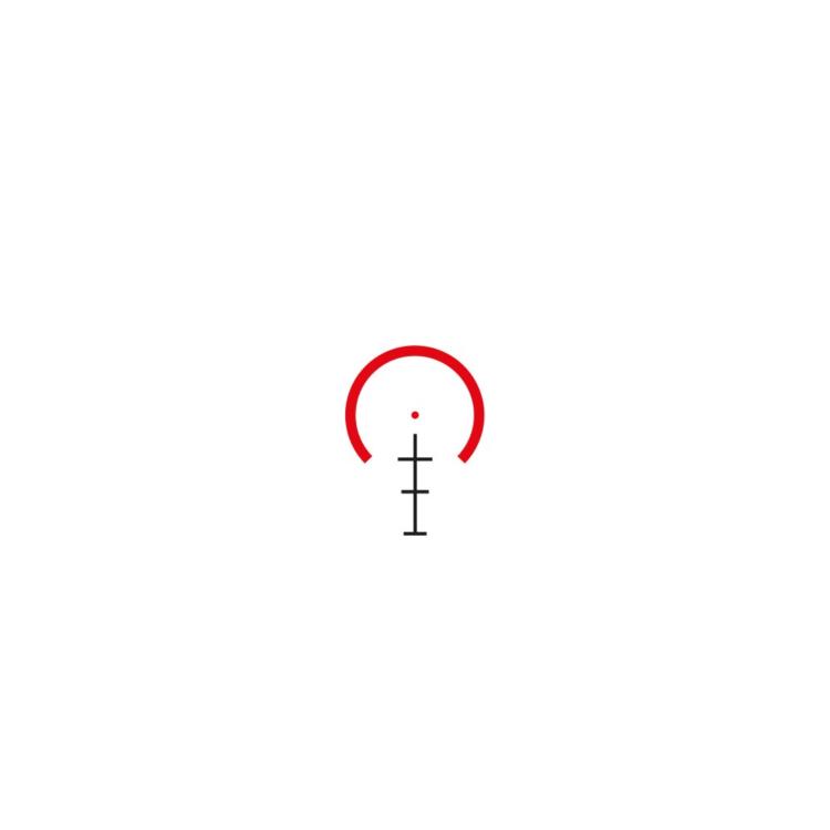 Hawke Red Dot Prism Sight 6x36 5.56 BDC Dot Reticle Black
