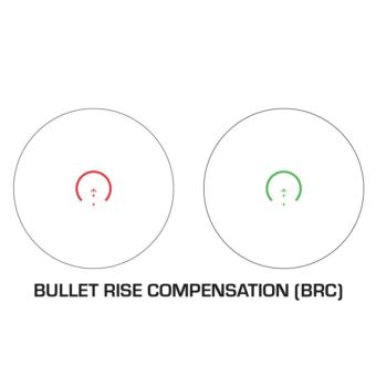Swampfox Raider 1x20 Micro Prism Red BRC Reticle Black