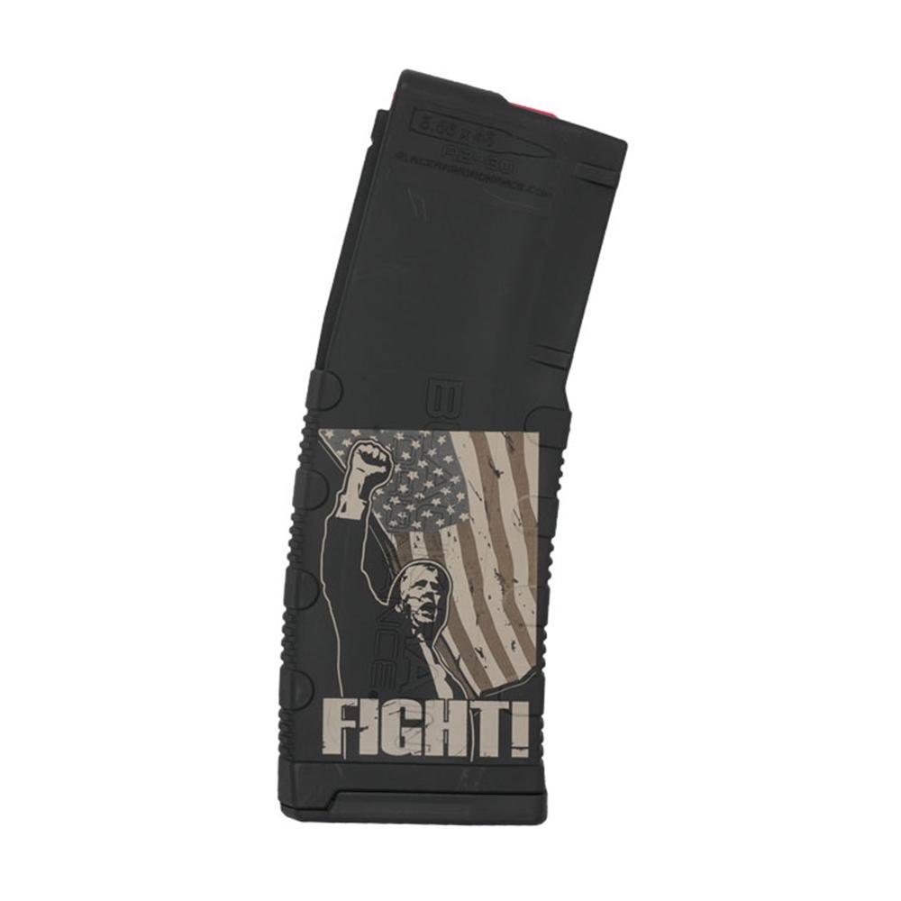 Black Rain Ordnance AR-15/M4/M16 Rifle Magazine Trump Fight 5.56x45 ...