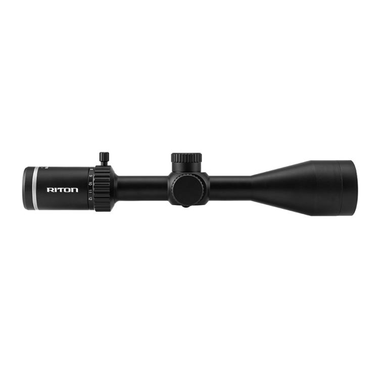 Riton 1 Primal Rifle Scope 4-12x50 1" SFP RDH Reticle Illum Black