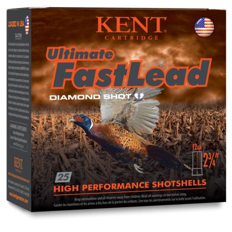 Kent Ultimate Fast Lead Shotshells 12 ga 2-3/4" 1-1/2oz 1415 fp...