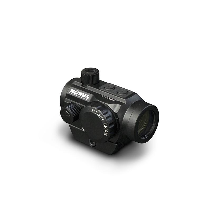 Konus Sight-Pro Nuclear Red Dot Dual Riser - Dual Illum Red/Gre...