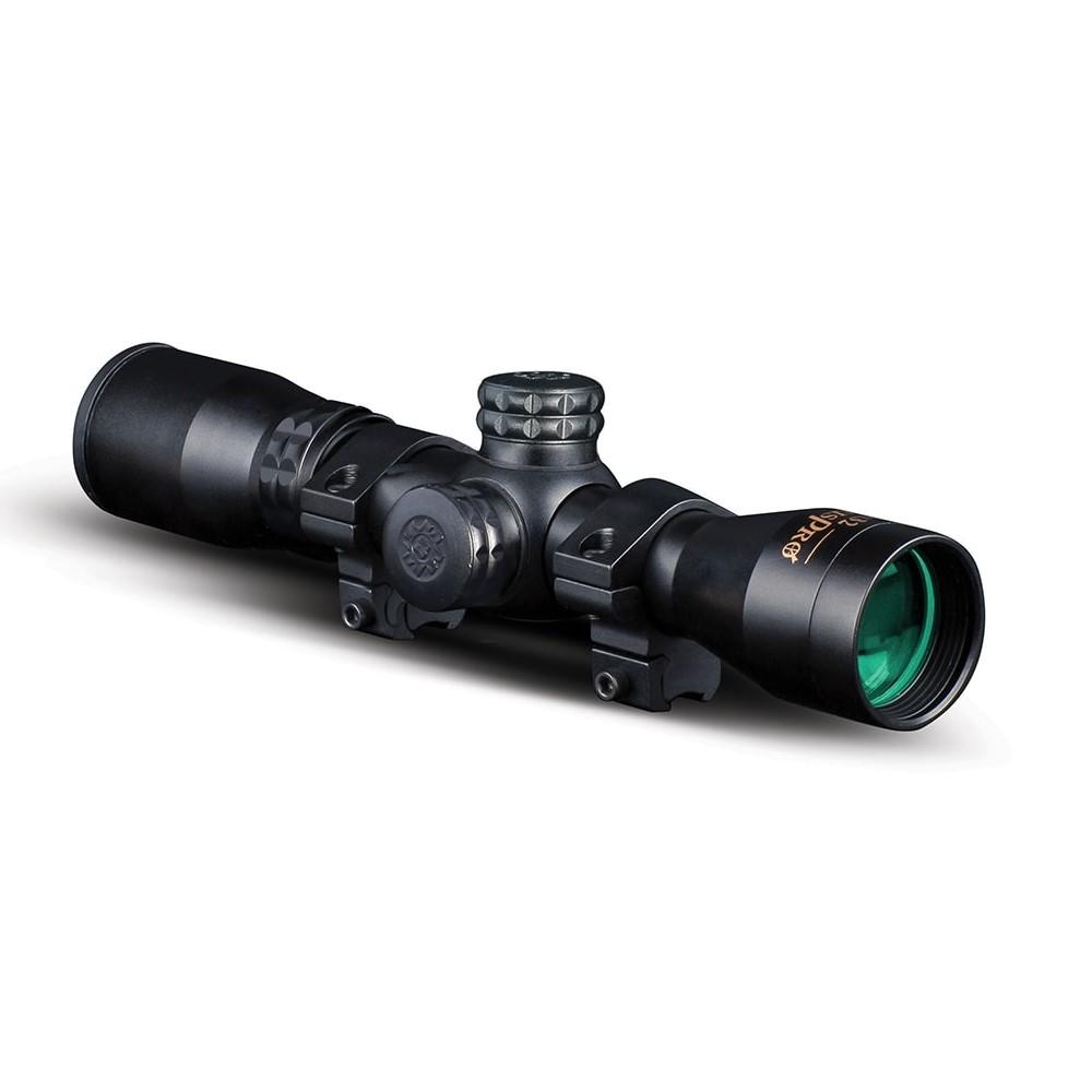 KonusPro Rifle Scope - 4x32mm 30/30 Engraved Reticle Matte Black