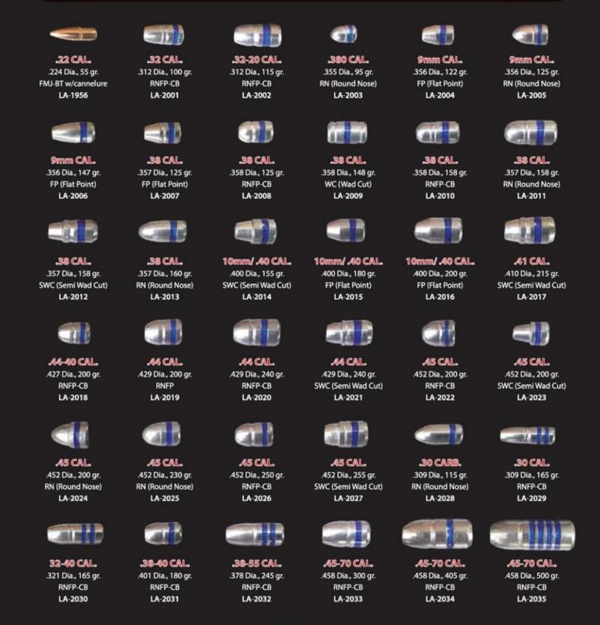 Lightning Ammo Lead Cast Rifle Bullets .45-70 Cal .458" 300 gr ...