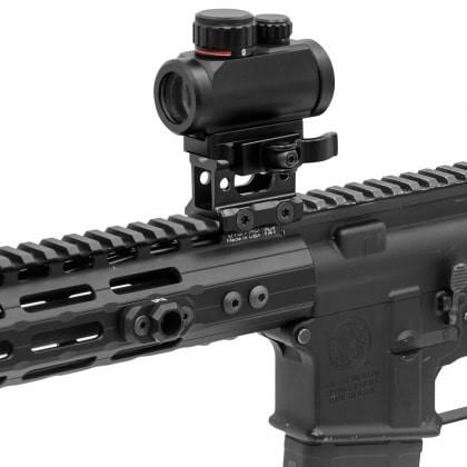 Leapers UTG Super Slim Picatinny Riser Mount 1 Inch High, 3 Slots