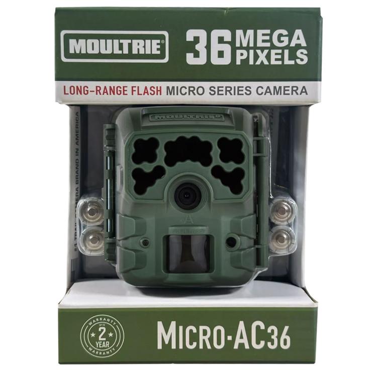 Moultrie MICRO AC-36: Infrared Trail Camera in Natchez Green