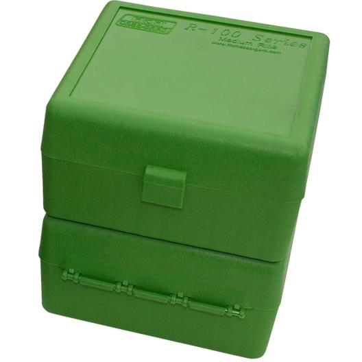 MTM Case Guard RS100 Series Small Rifle Ammo Box - 100