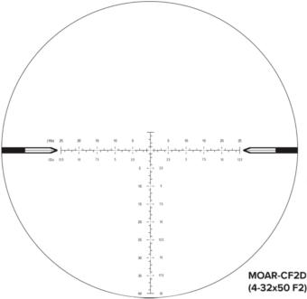 NX8 - 4-32X50mm F2 - ZeroStop - .250 MOA - DigIllum - PTL - MOAR-CF2D
