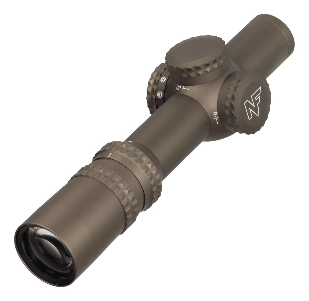 Nightforce ATACR - 1-8x24mm F1 .1 Mil-Radian NVD - PTL - FC-DMx Dark Earth