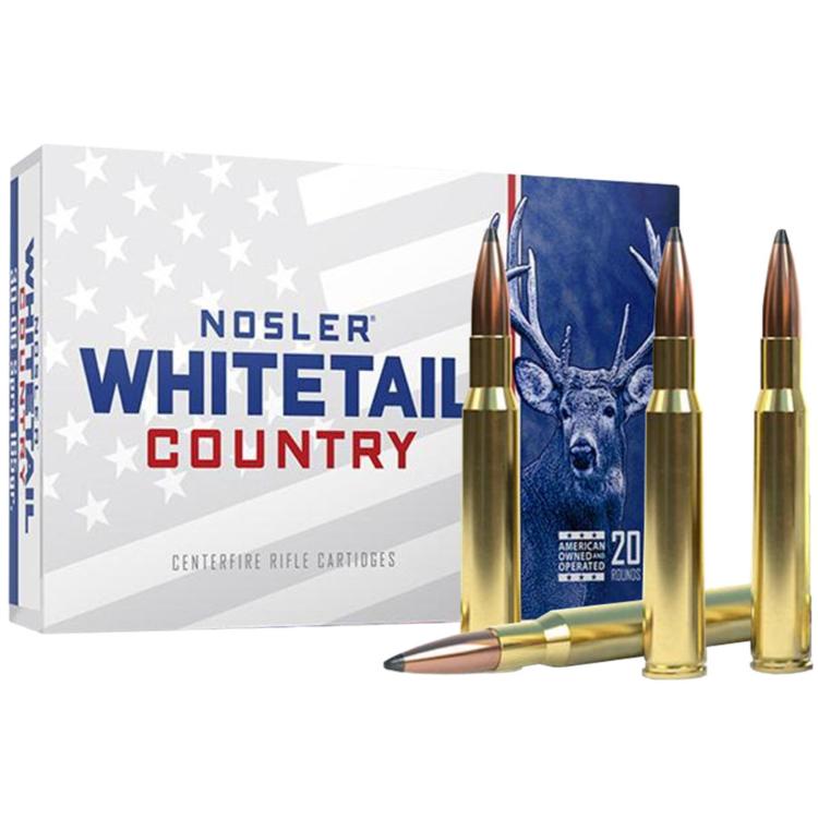 Nosler Whitetail Country .30-06 Ammo 165gr SP 20ct | Natchez
